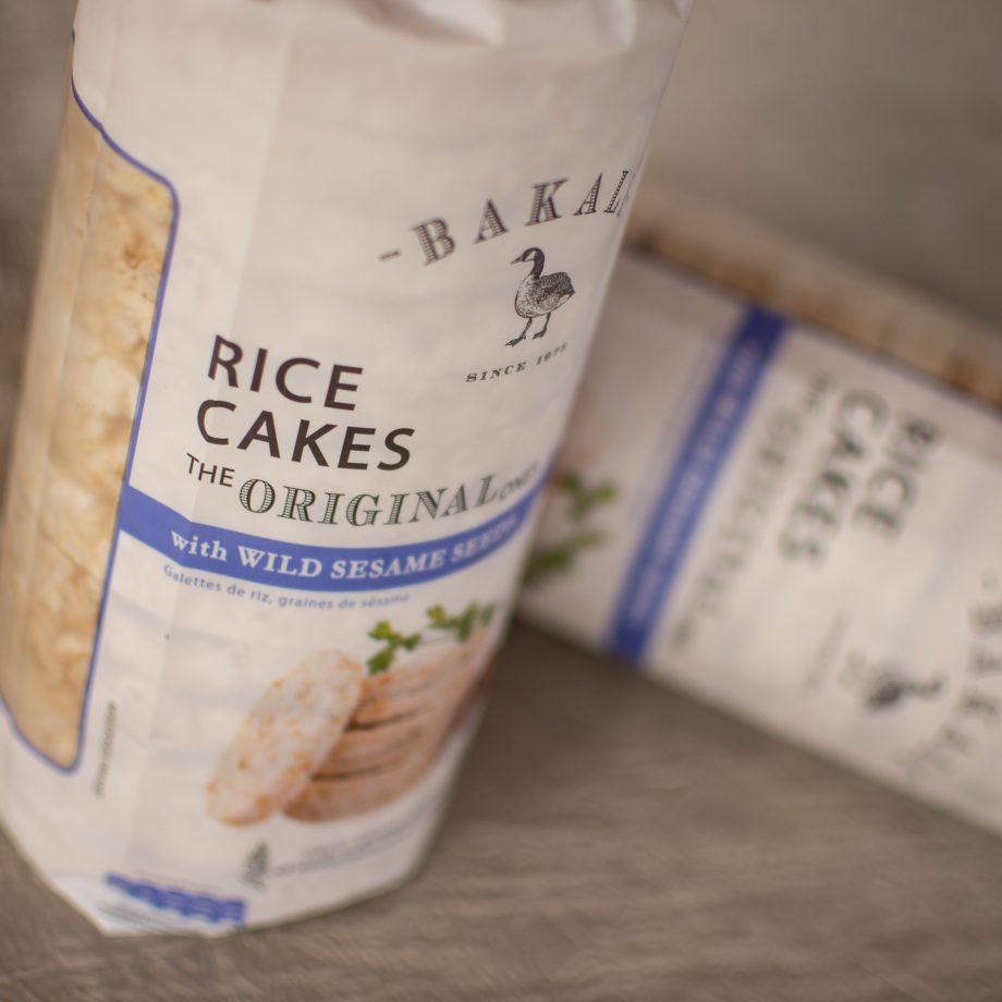 Bakali Rice Cakes with Wild Sesame & Sea Salt, 115g - Ecolodgy ...