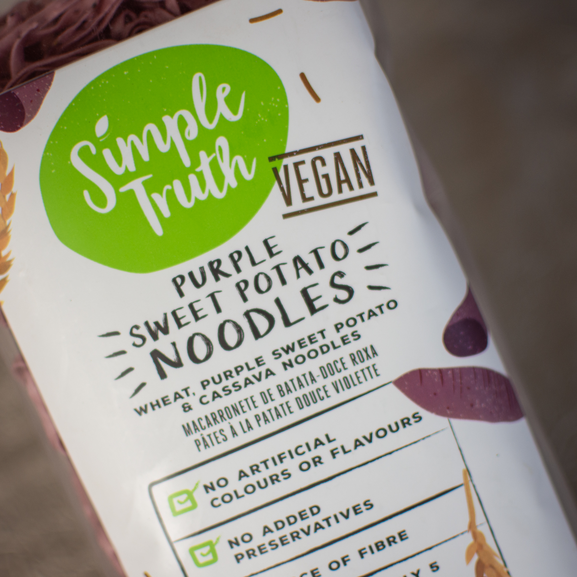 Simple Truth Natural Purple Sweet Potato Noodles, 200g - Ecolodgy ...