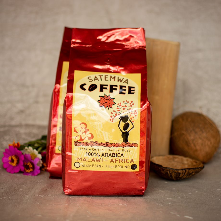 Satemwa Filter Coffee, whole beans, 500g - Ecolodgy Permaculture Centre